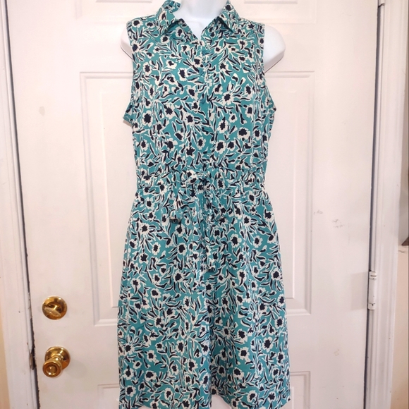 LOFT | Dresses | Loft Floral Print Dress Size | Poshmark